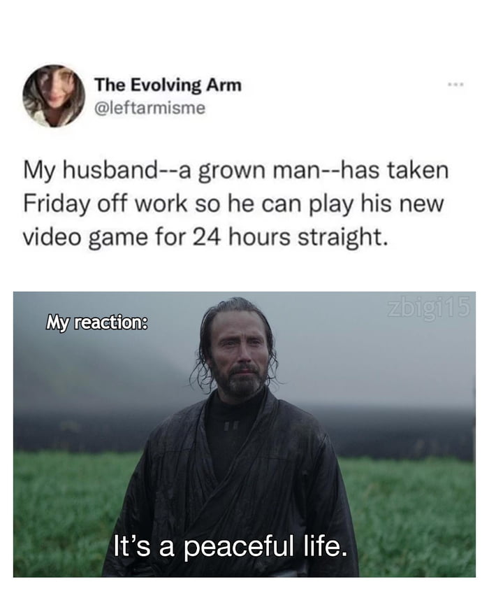 That is a peaceful life - 9GAG