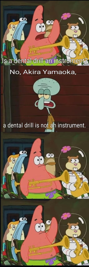 No Patrick Mayonnaise Is Not An Instrument Meme