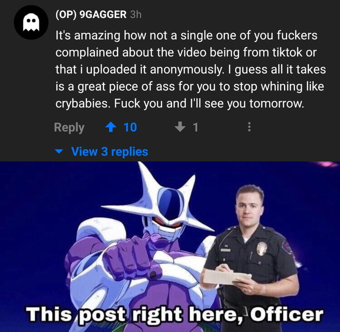 Op has a point and d*cks in his mouth - 9GAG