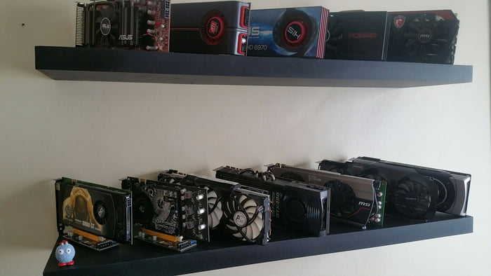 10 Years of Master Race (GPU Collection Complete ) - 9GAG