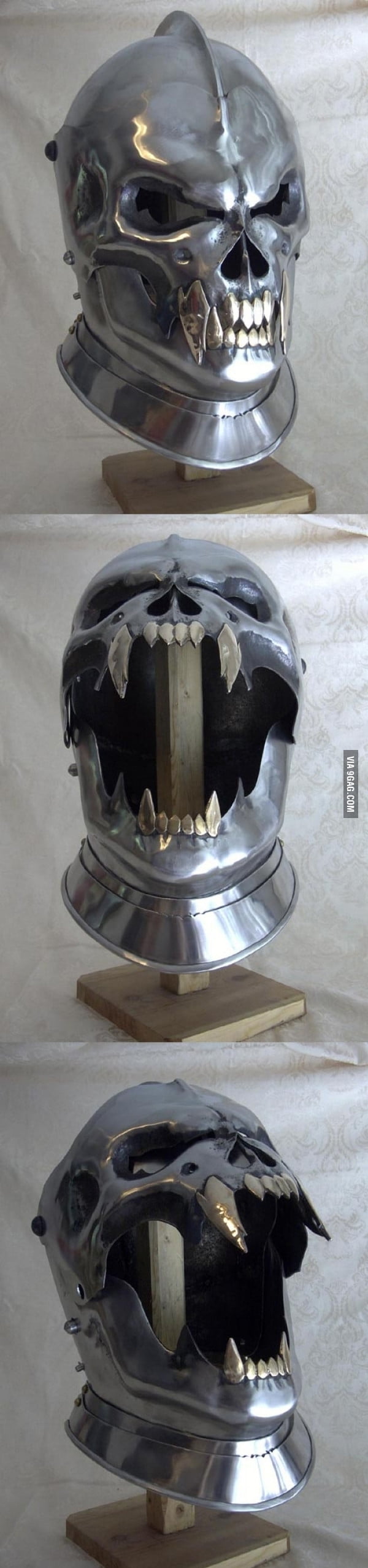 The most badass helmet ever crafted - 9GAG