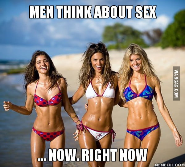 Men Think About Sex Every 7 Seconds 9gag