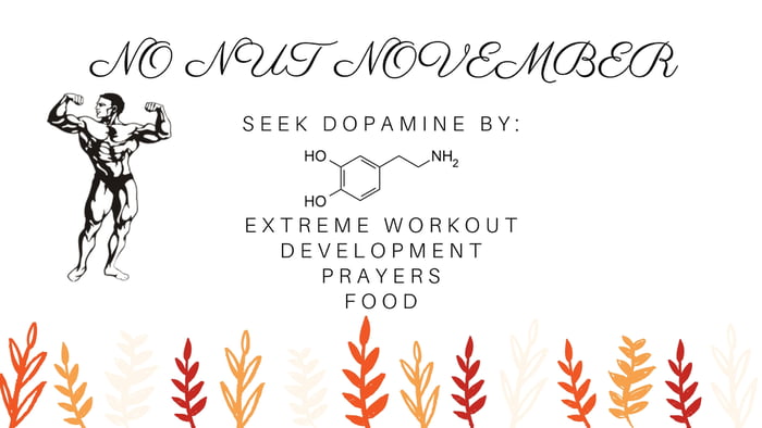 No nut november motivational wallpaper - 9GAG