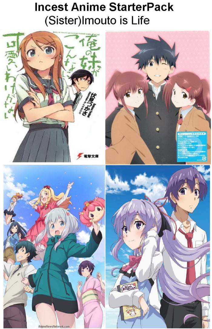 Insest Anime Starter Pack - 9GAG