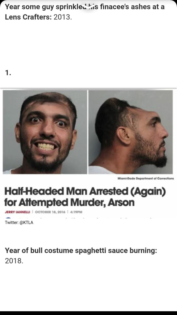*Insert the half head man meme* you know the one... - 9GAG