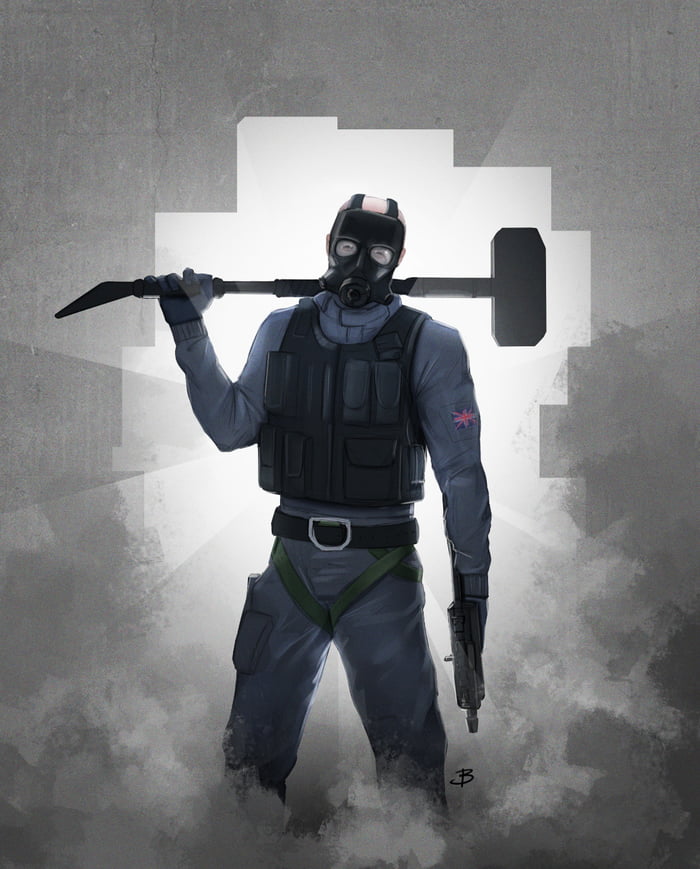 Here's a Sledge fan art. Valk is next - 9GAG