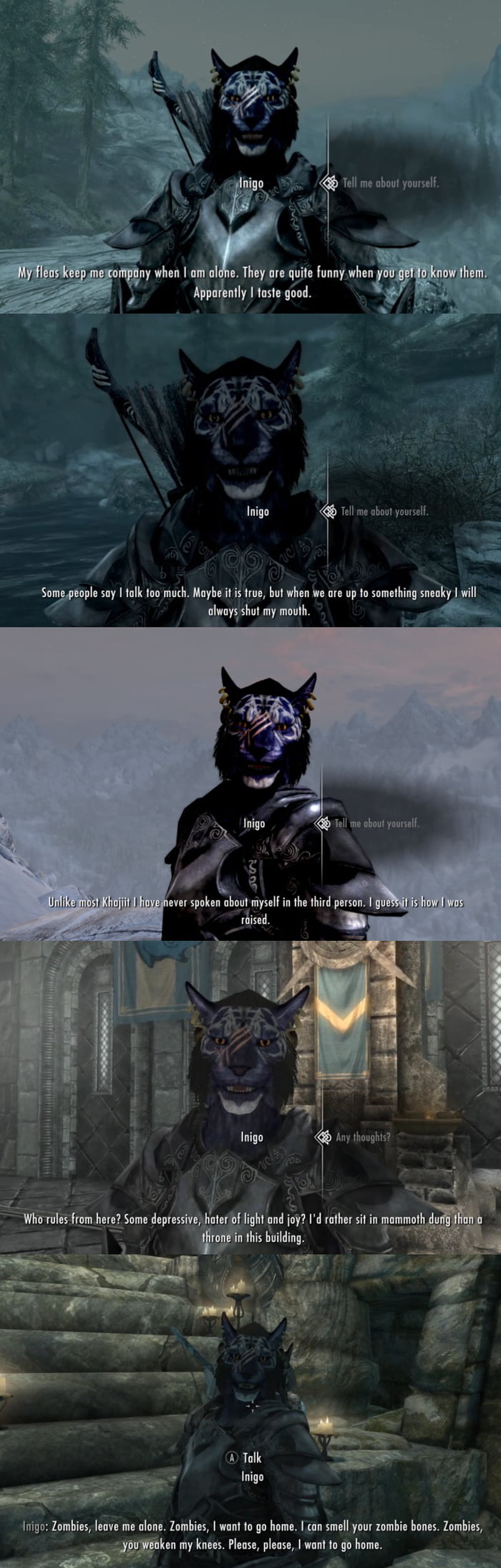 Inigo, the best follower in Skyrim. (Part 10) - 9GAG