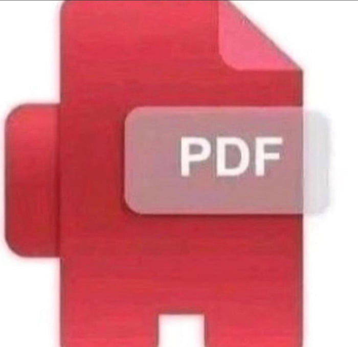 ImPDFster, the most sus file ever. HP:200 ATK:7, DEF: 8 - 9GAG