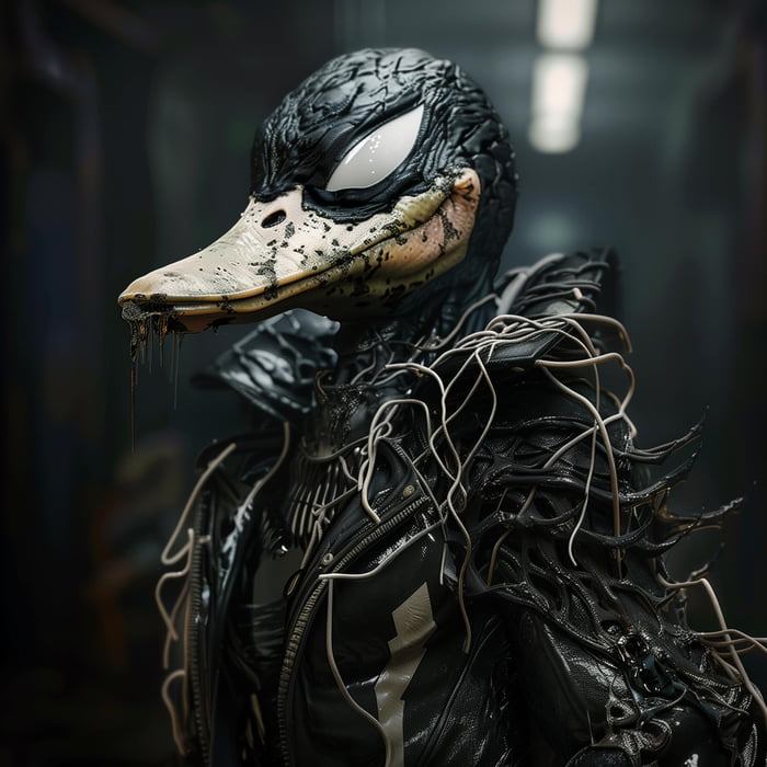 AI Imagines Venom Infected Other Marvel Characters - 9GAG