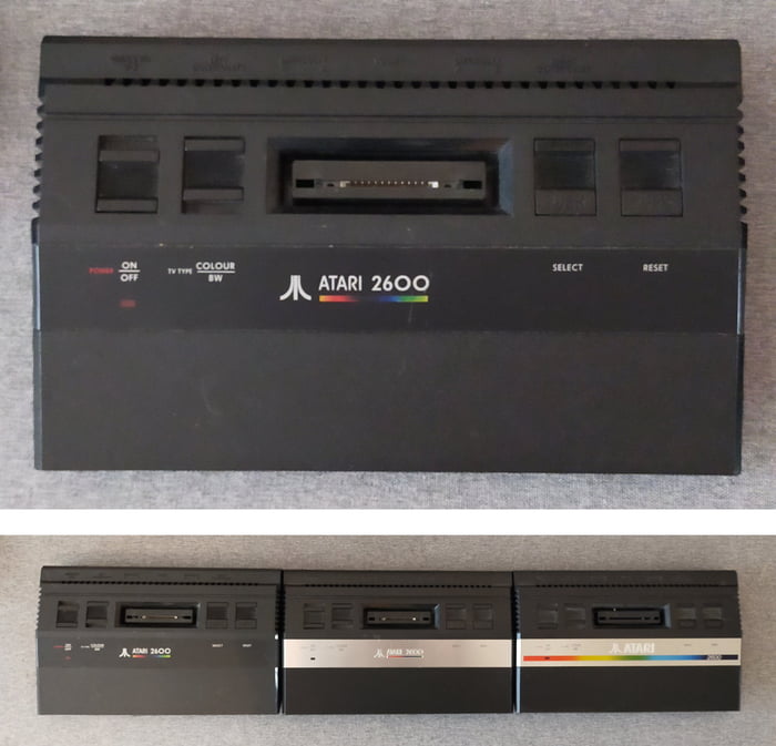1984 Atari 2600 jr. - Made in Ireland - 9GAG