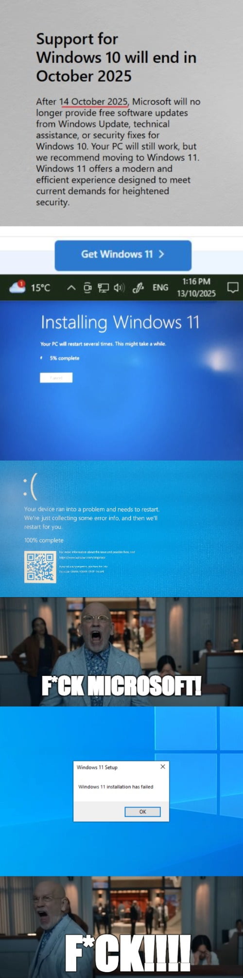 F*CK MICROSOFT - Space Force Meme - 9GAG