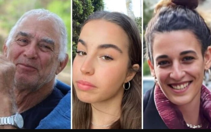 Gadi Moses, Agam Berger and Arbel Yahud are the israeli hostages that ...