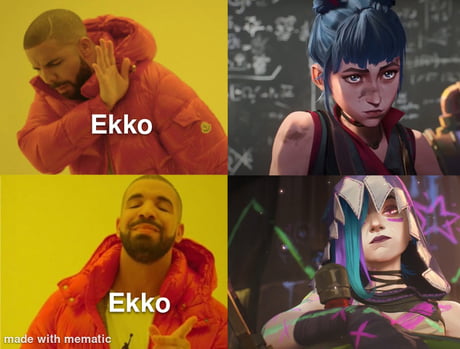 Jinxx Memes Arcane Characters: Jinx And Ekko's Stylish Transformations