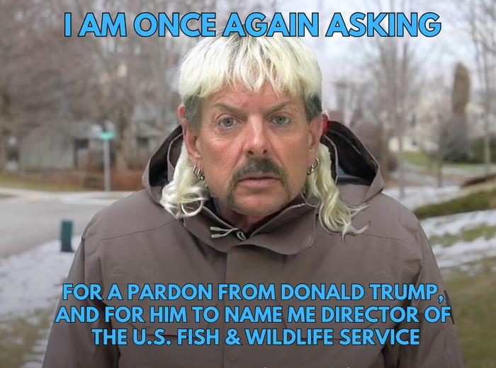 Joe Exotic is back for a short time - 9GAG