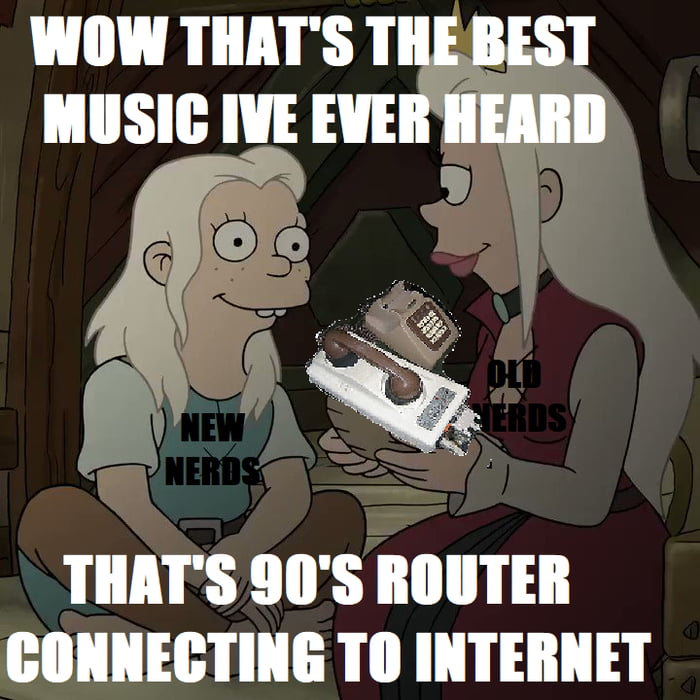 Lo and behold, I made a meme out of a Disenchantment scene. Thus ...