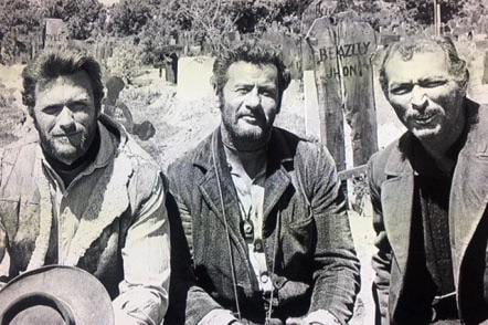 The Trio: Clint Eastwood, Eli Wallace and Lee Van Cleef chilling on the ...