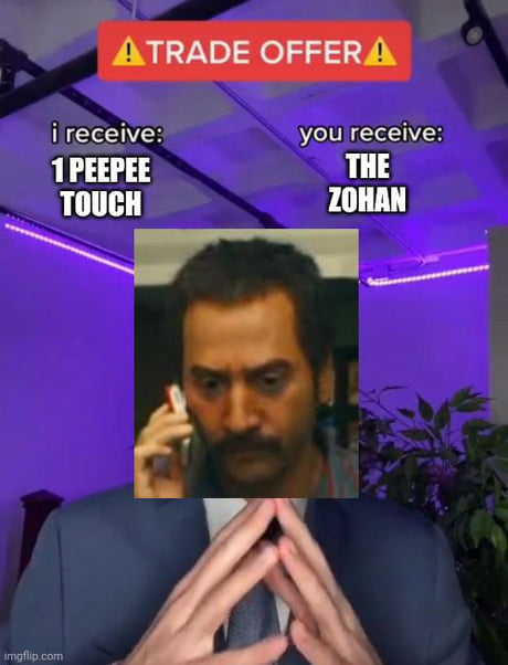 Zohan Goat Make The Face