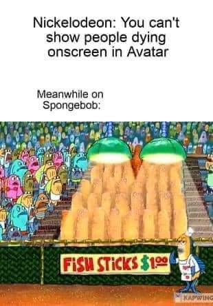 Meanwhile on SpongeBob… - 9GAG