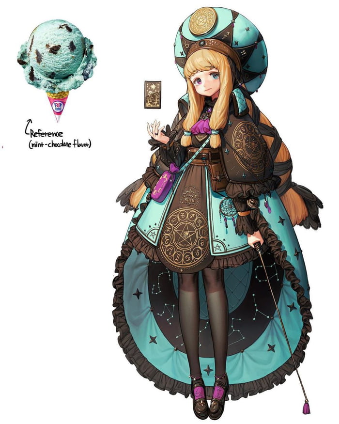 Artist Turns Random Things Into Anime Characters - 9GAG
