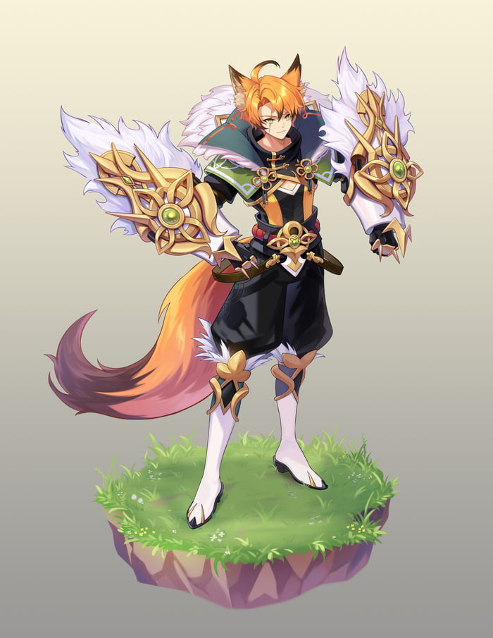 Fantasy fox boy - 9GAG