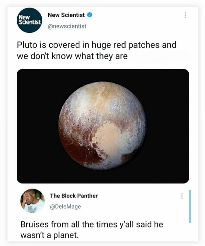 Poor Pluto he deserves some love, upvote for him. - 9GAG