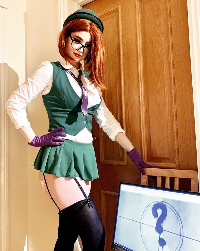 (Female) Riddler Cosplay by Saintwick_SxS - 9GAG