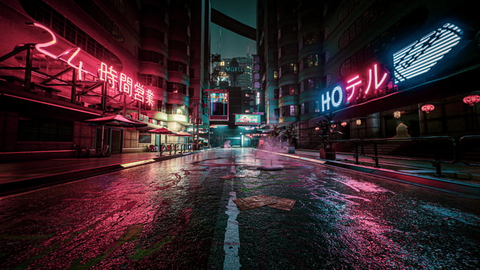 This pic shot in Cyberpunk 2077 looks almost real - 9GAG