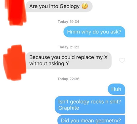 Geometry Pick Up Lines
