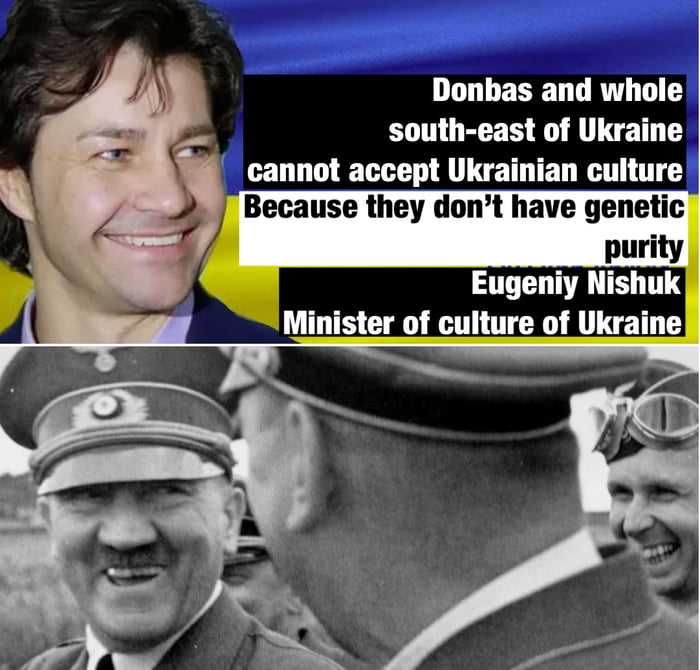 When you cheer for Ukraine, check who you cheer for. Google will help ...