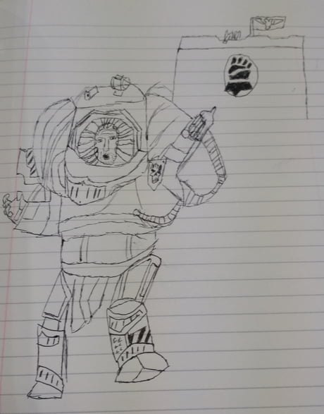 Real Steel Midas Drawing