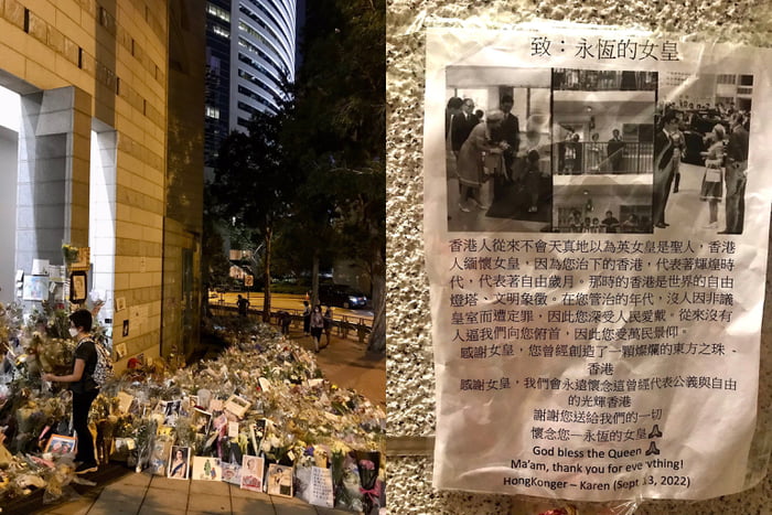 Outside the Hong Kong British Consulate: “HongKongers never naively saw ...