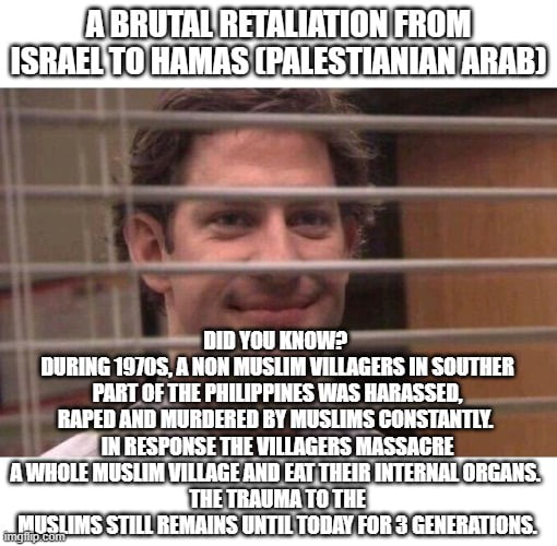 Harsh retaliation is the only language they understand. - 9GAG