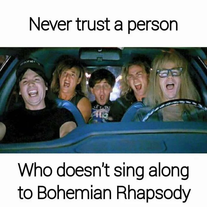 WAYNE'S WORLD... PARTY TIME... Excellent - 9GAG