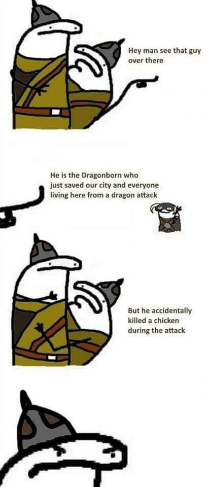 Best Funny dragonborn Memes - 9GAG