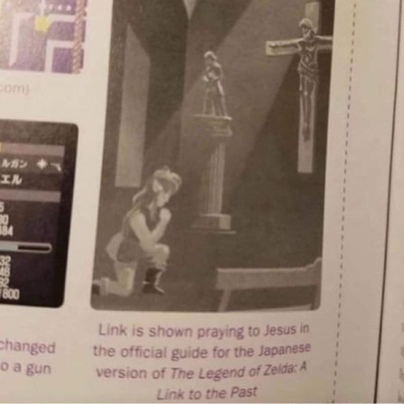 Link is christian. - 9GAG
