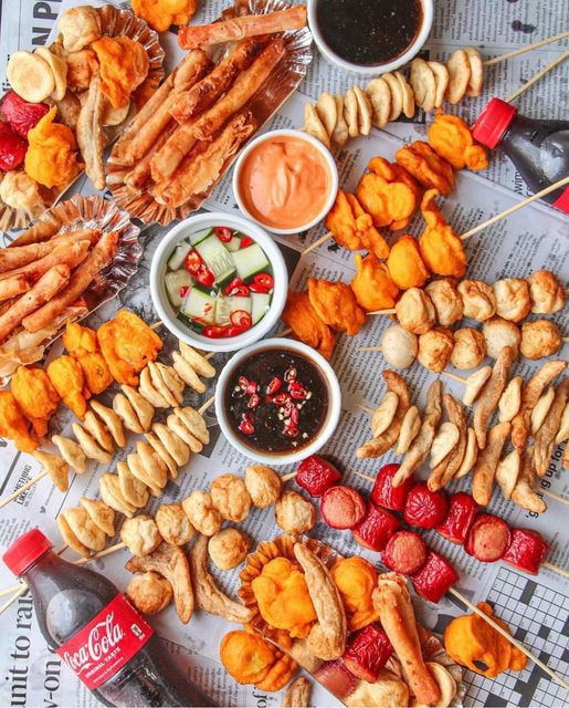 Let's make tusok tusok the fishball - 9GAG