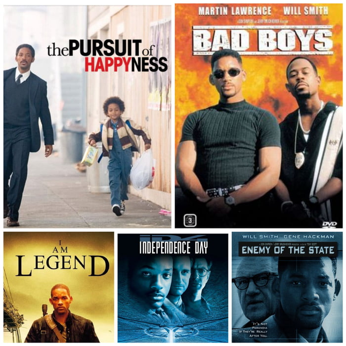 Top 5 WILL SMITH movies. Change my mind! - 9GAG