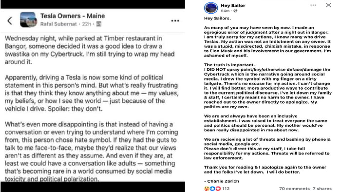 Because the local media won't show it due to blue state. - 9GAG