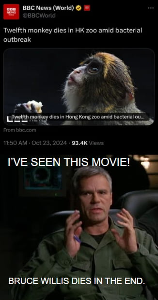 12 monkeys LIVE ACTION - 9GAG