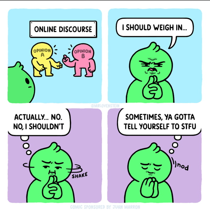 Say No More......| Credits: @mrlovenstein | *Bonus Panel in Comments* - 9GAG