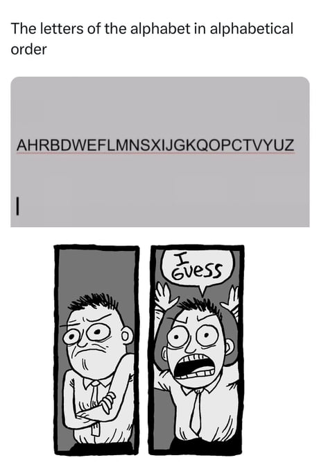 Best Funny alphabet Memes - 9GAG