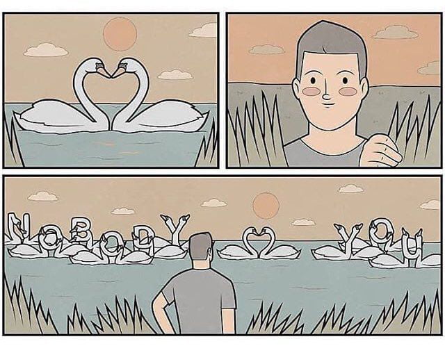 Sometimes you need to step back and see the big picture - 9GAG