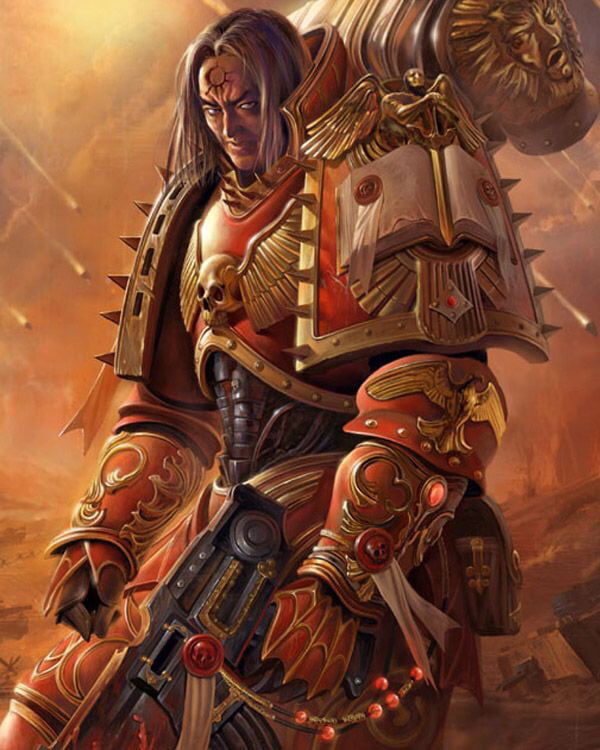 WarHammer 40k - Primarch Lorgar Aurelian - Word Bearers Legion ...