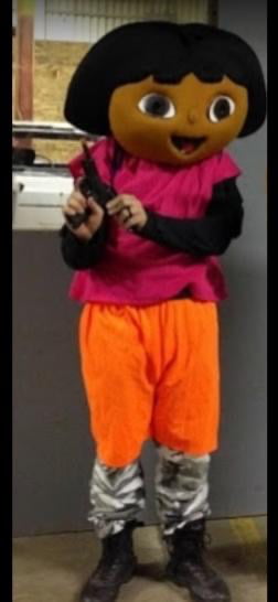 Dora dora with a gun - 9GAG