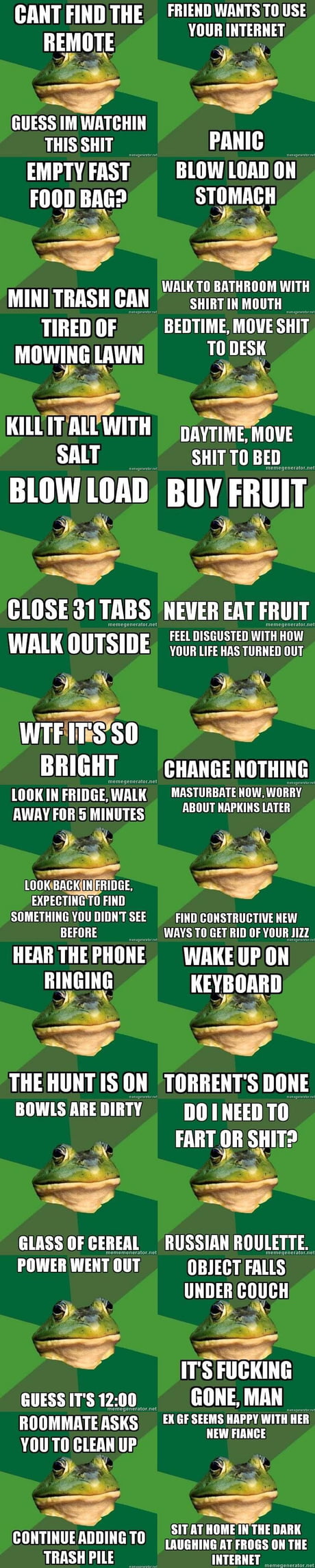 Bachelor Frog Meme