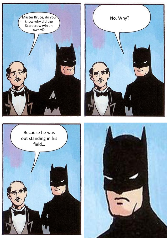 Alfred knows some jokes - 9GAG