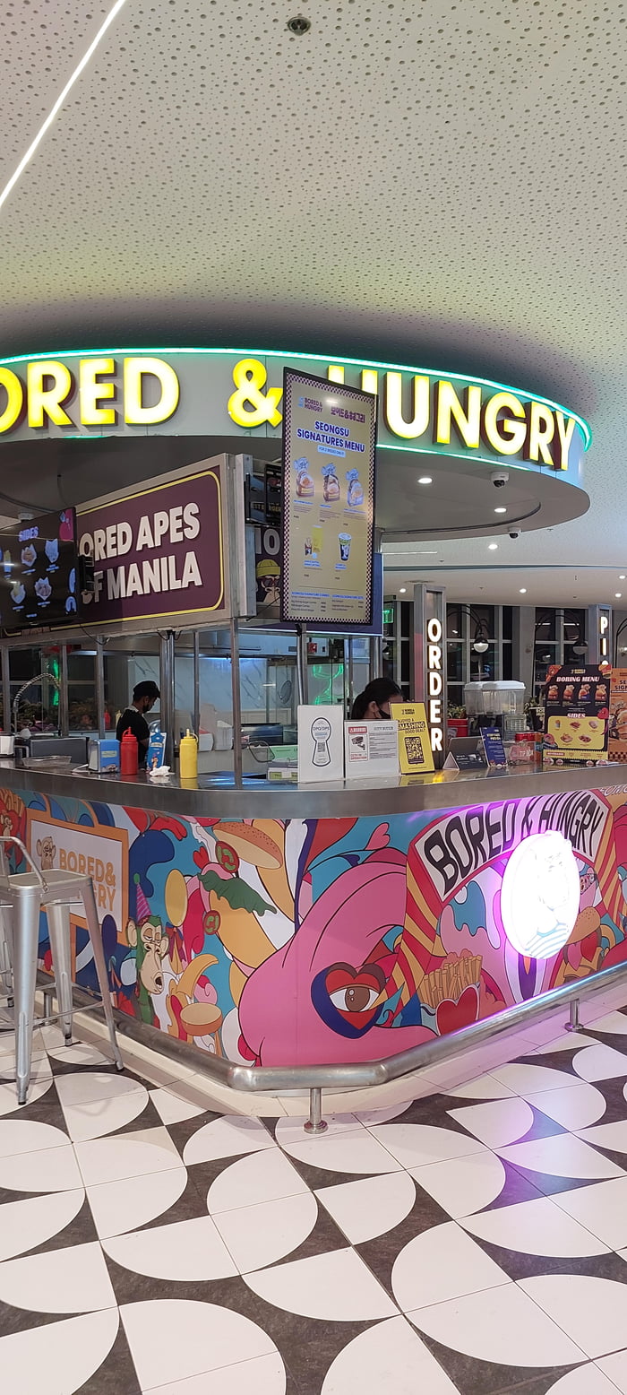 A Bored Ape Food Stall In the Philippines - 9GAG