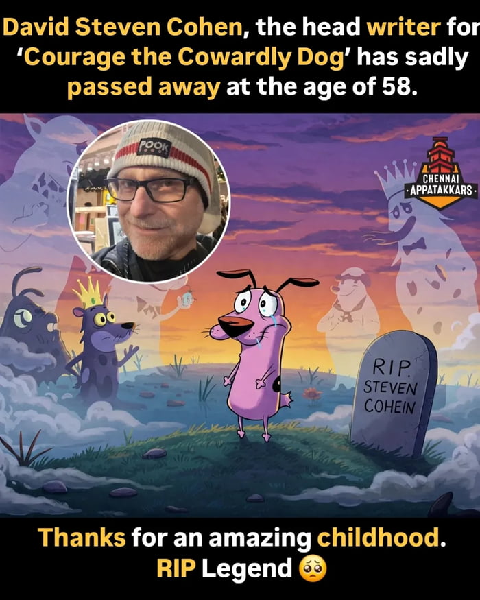 RIP David Steven Cohen - 9GAG