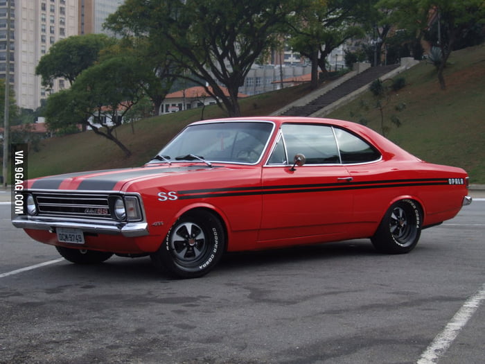 Opel Rekord +4.1 L Straight 6 cylinder engine by GM = Chevrolet Opala ...