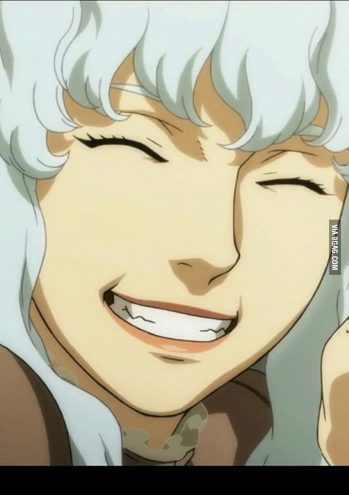 Cutest Smile in Anime History - "Griffith from Berserk" - 9GAG